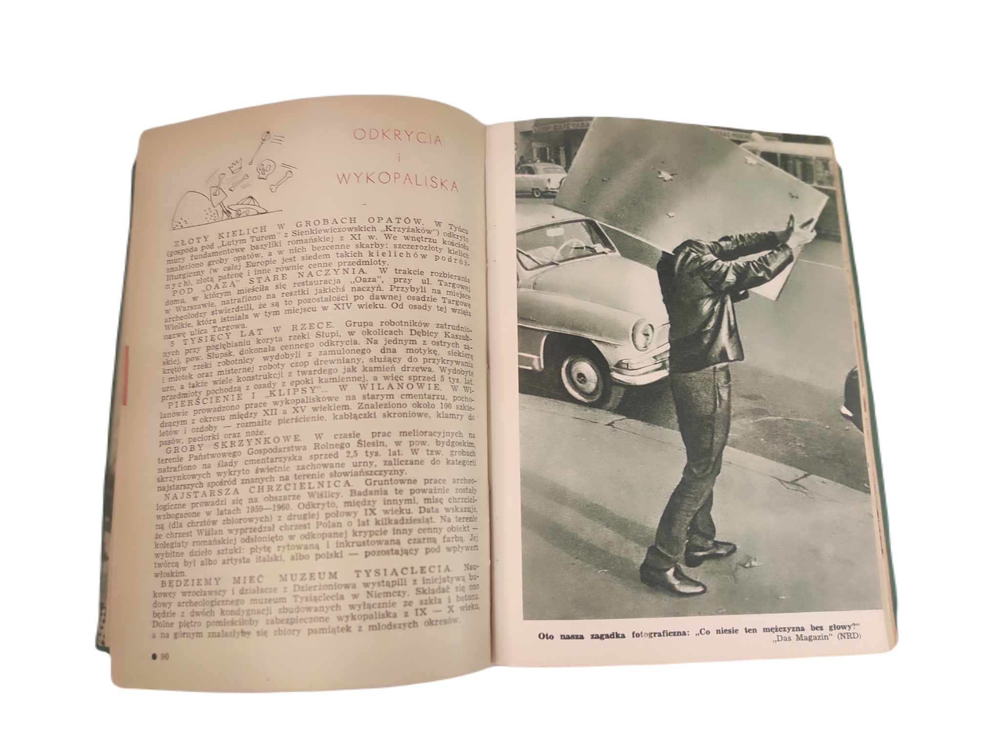 MAGAZYN POLSKI 1962 1-6 styczeń- czerwiec [prezent] - Antykwariat Szarlatan