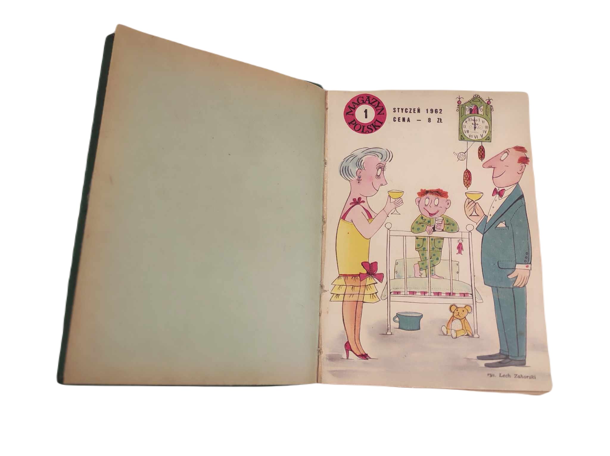 MAGAZYN POLSKI 1962 1-6 styczeń- czerwiec [prezent] - Antykwariat Szarlatan